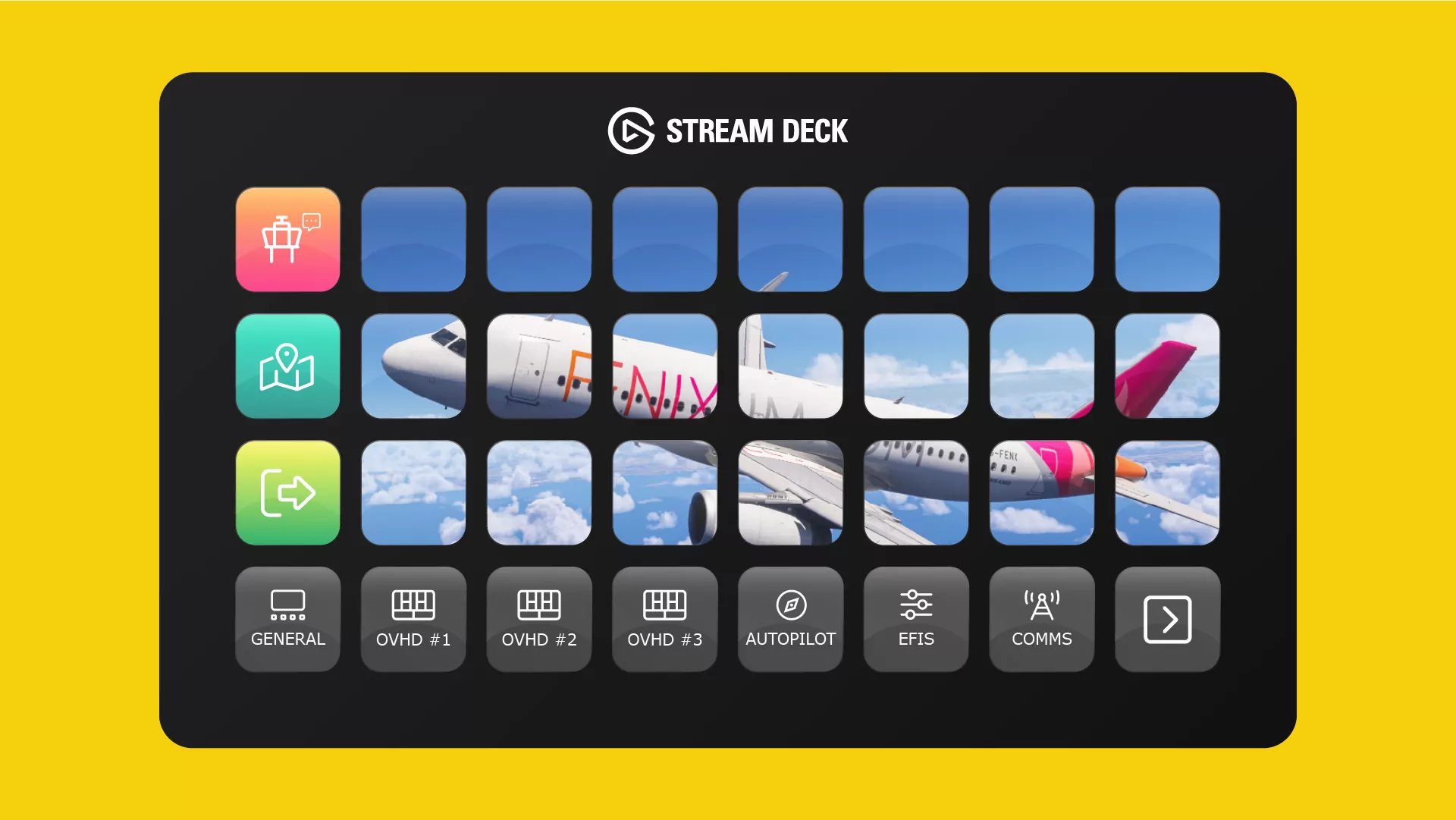 Flight Panels Fenix A3XX 2025 Stream Deck Profile Released - SimDaily.com